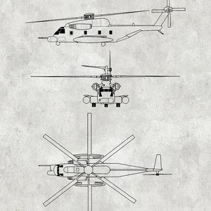 Sikorsky MH-53 Pave Low Art Print, Sikorsky MH-53J Pave Low Helicopter ...
