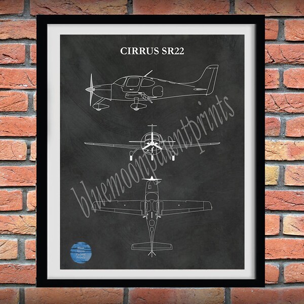 Cirrus Vision Jet Print - Etsy
