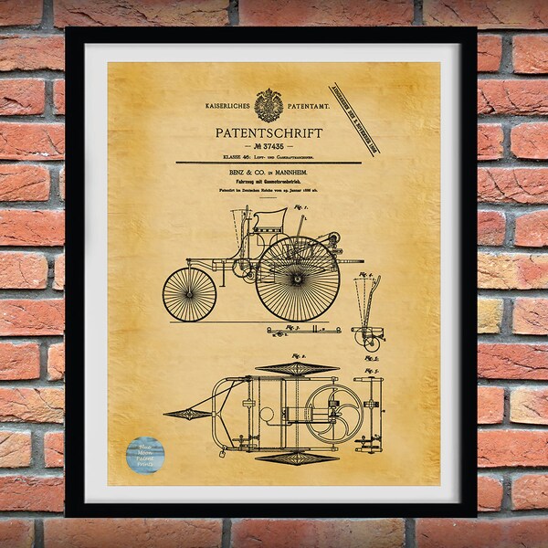 Mercedes Benz Blueprints - Etsy