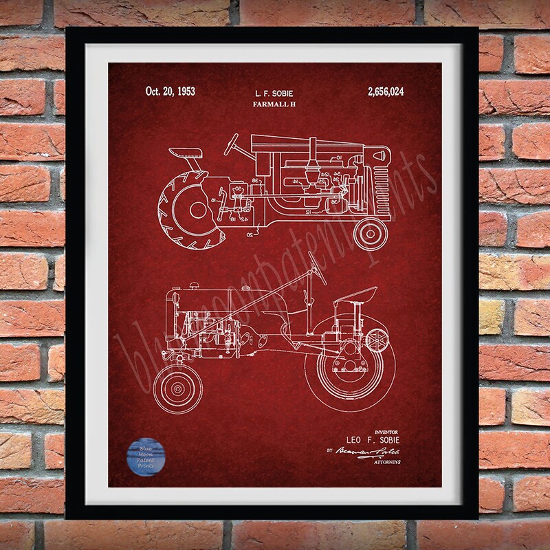 Farmall Tractor - Etsy