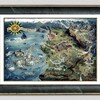 Kingdom of Temeria Map - the Witcher World, Handmade Scroll, the ...
