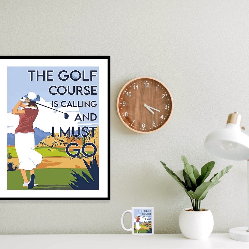 Golf Art - Etsy