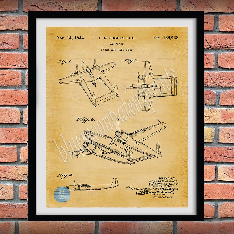 Howard Hughes - Etsy