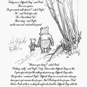 Today Was a Difficult Day, Said Pooh. Full Quote Version, Winnie the ...