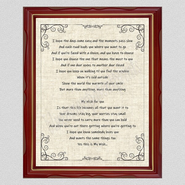 My Wish for You - Etsy