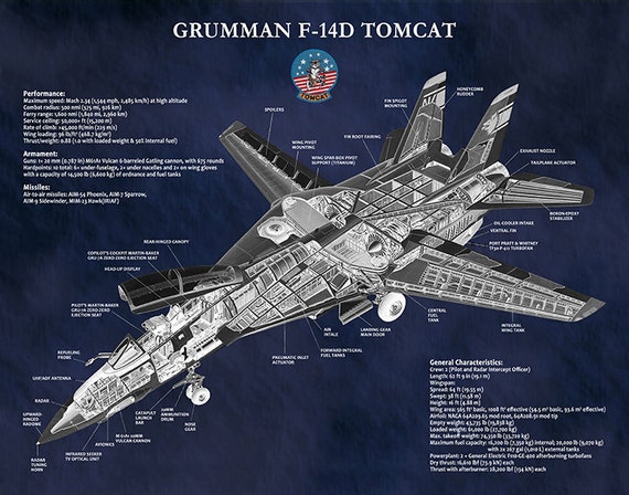 F 14 Tomcat Cockpit Poster
