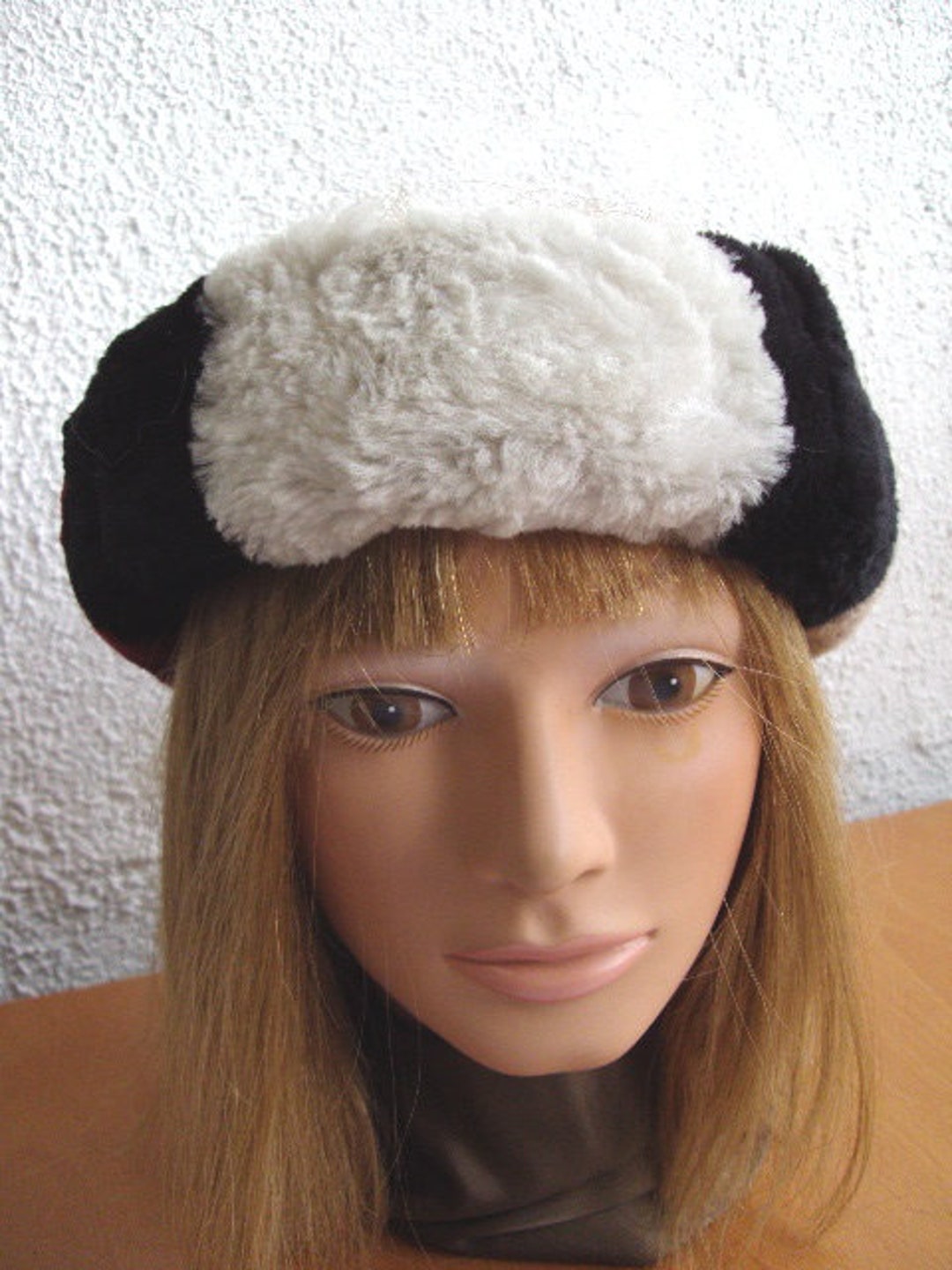 Showroom New Multi Color Sheared Beaver Fur Headband Head Wrap Women ...