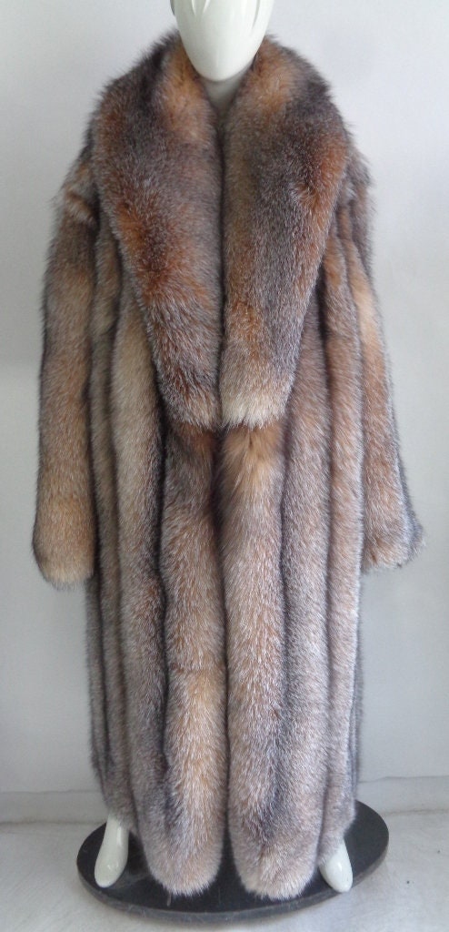 Brand New Crystal Fox Fur Coat Jacket Women Woman Size All - Etsy