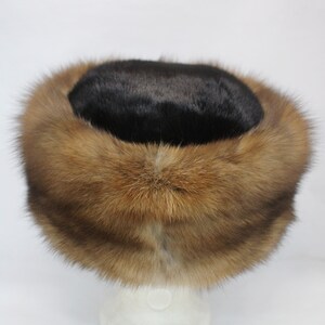 Brand New Canadian Sable & Black Mink Fur Jewish Hat Style Cap Men Man ...