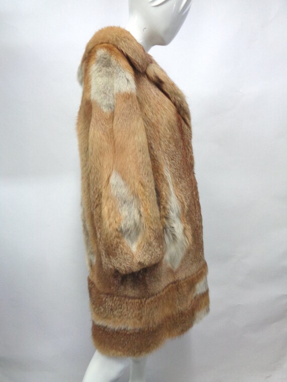 Slightly Worn Natural Red Fox Fur Coat Jacket Women W… - Gem