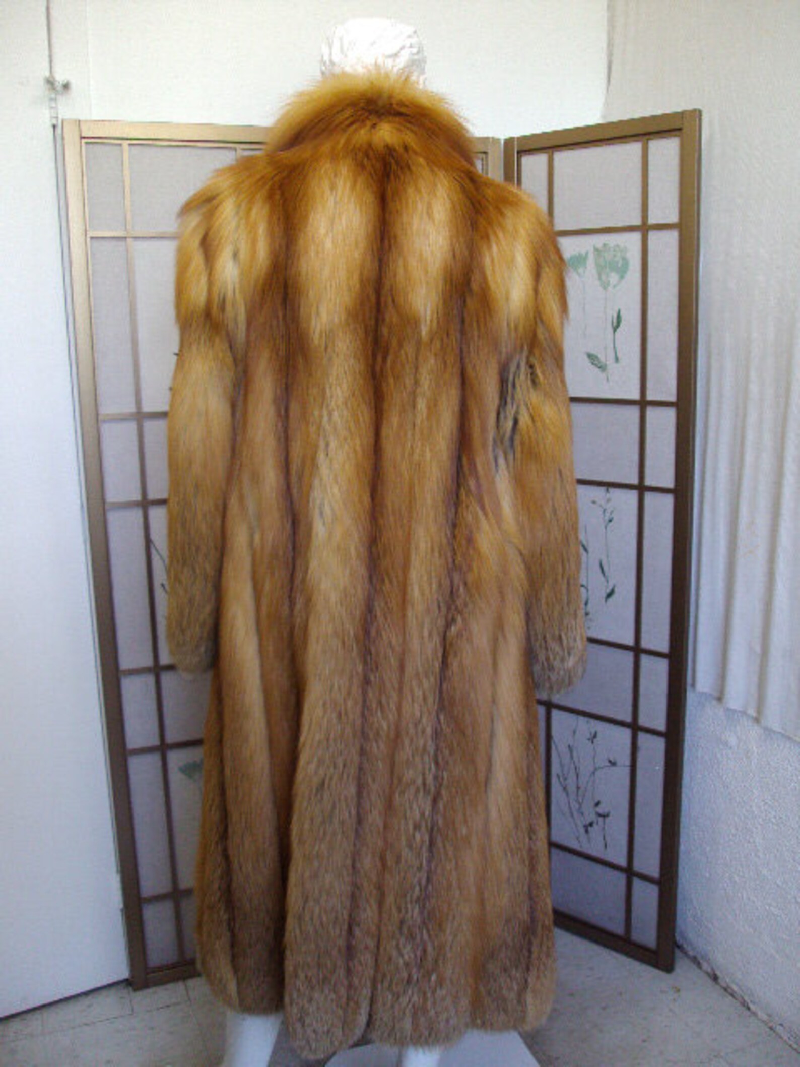Brand New Canadian Red Fox Fur Coat Jacket Men Man Size All - Etsy