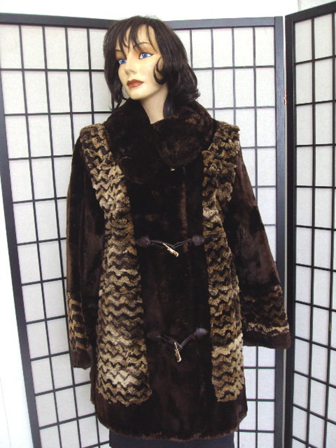 Scrap Item: Arctic Beaver & Sheared Beaver Fur Jacket Coat - Etsy New ...