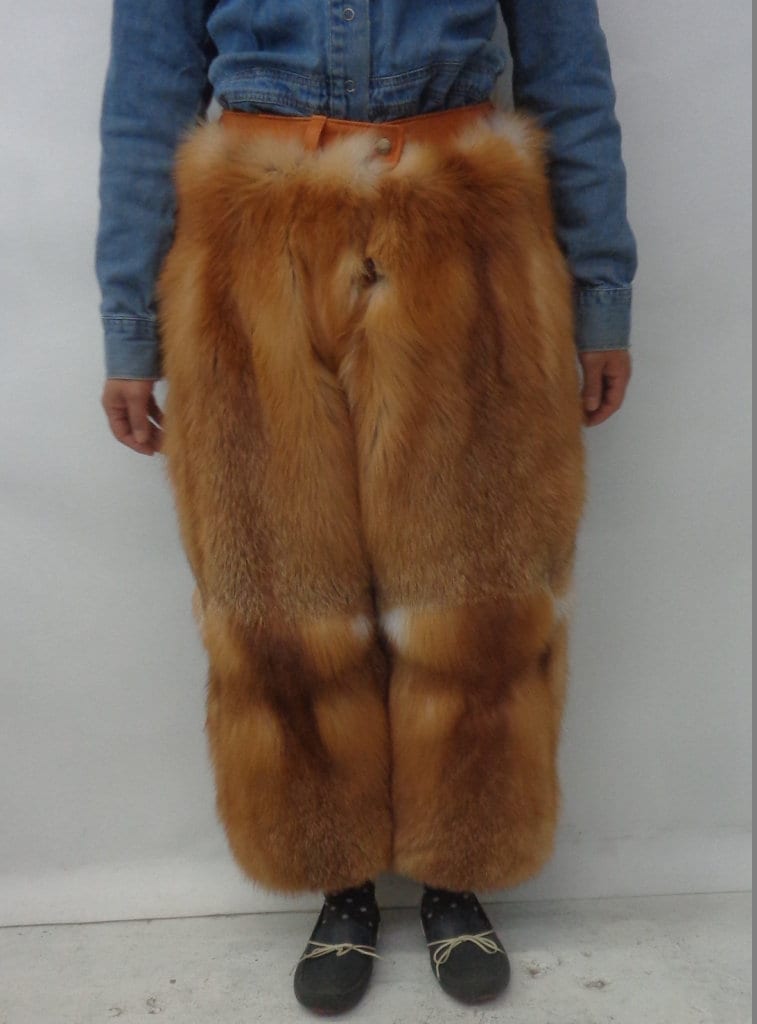 Brand New Red Fox Fur Pants Men Man Women Woman Size All - Etsy