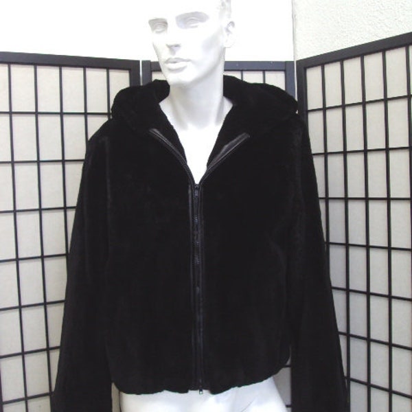Men Mink Bomber Jacket - Etsy
