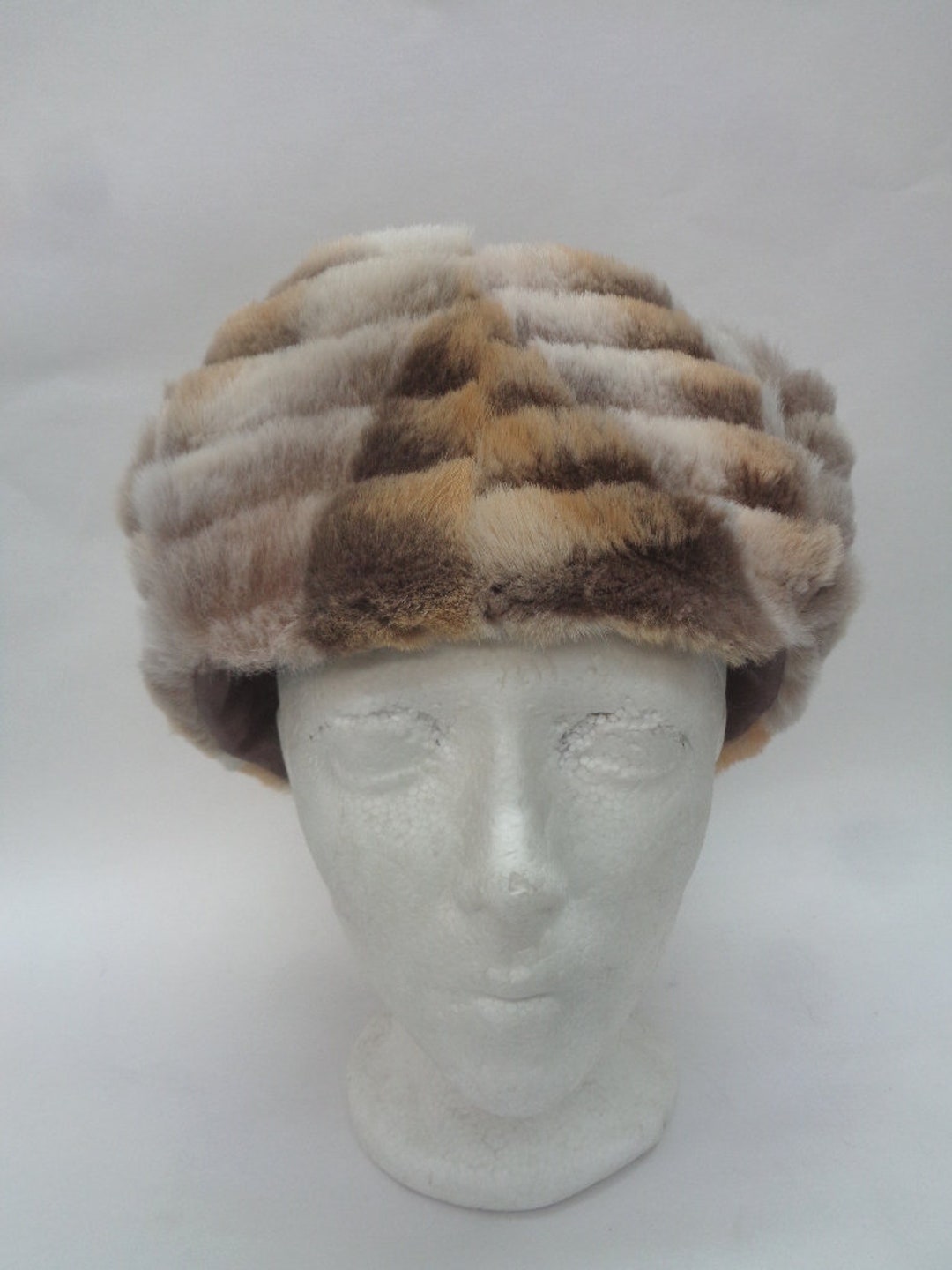Brand New Sheared Coyote Fur Russian Ushanka Style Hat Men Man Size All ...