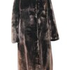 New Sheared Dark Brown Mink & Sable Fur Coat Jacket Women Women - Etsy