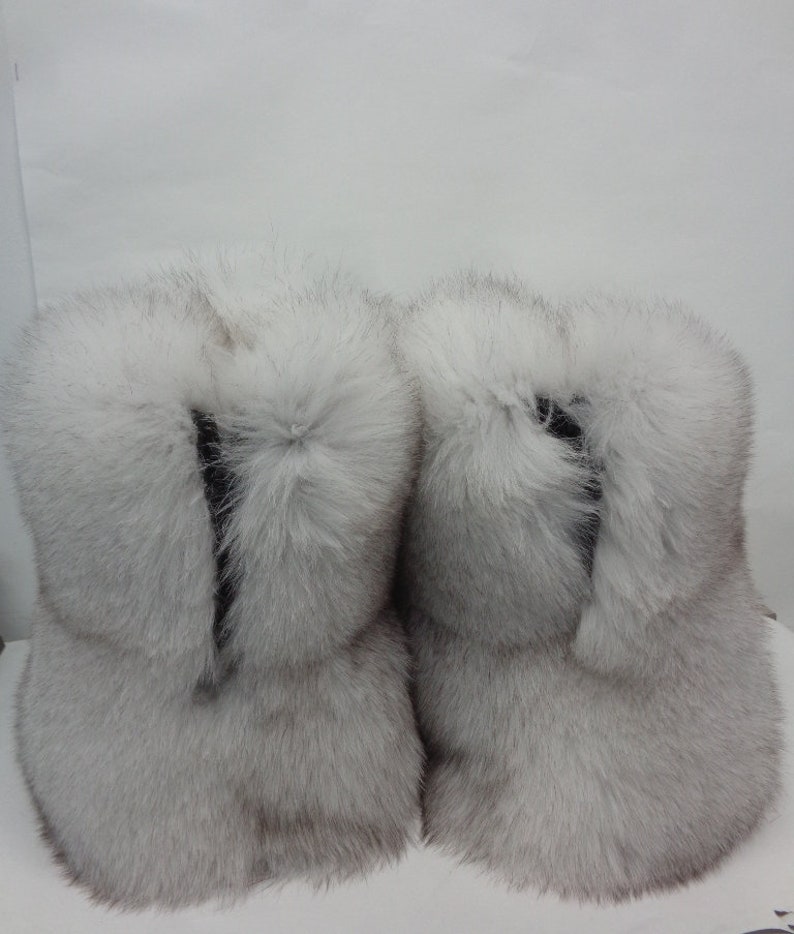 Brand New Norwegian Blue Fox Double Sided Fur Socks Men Man - Etsy