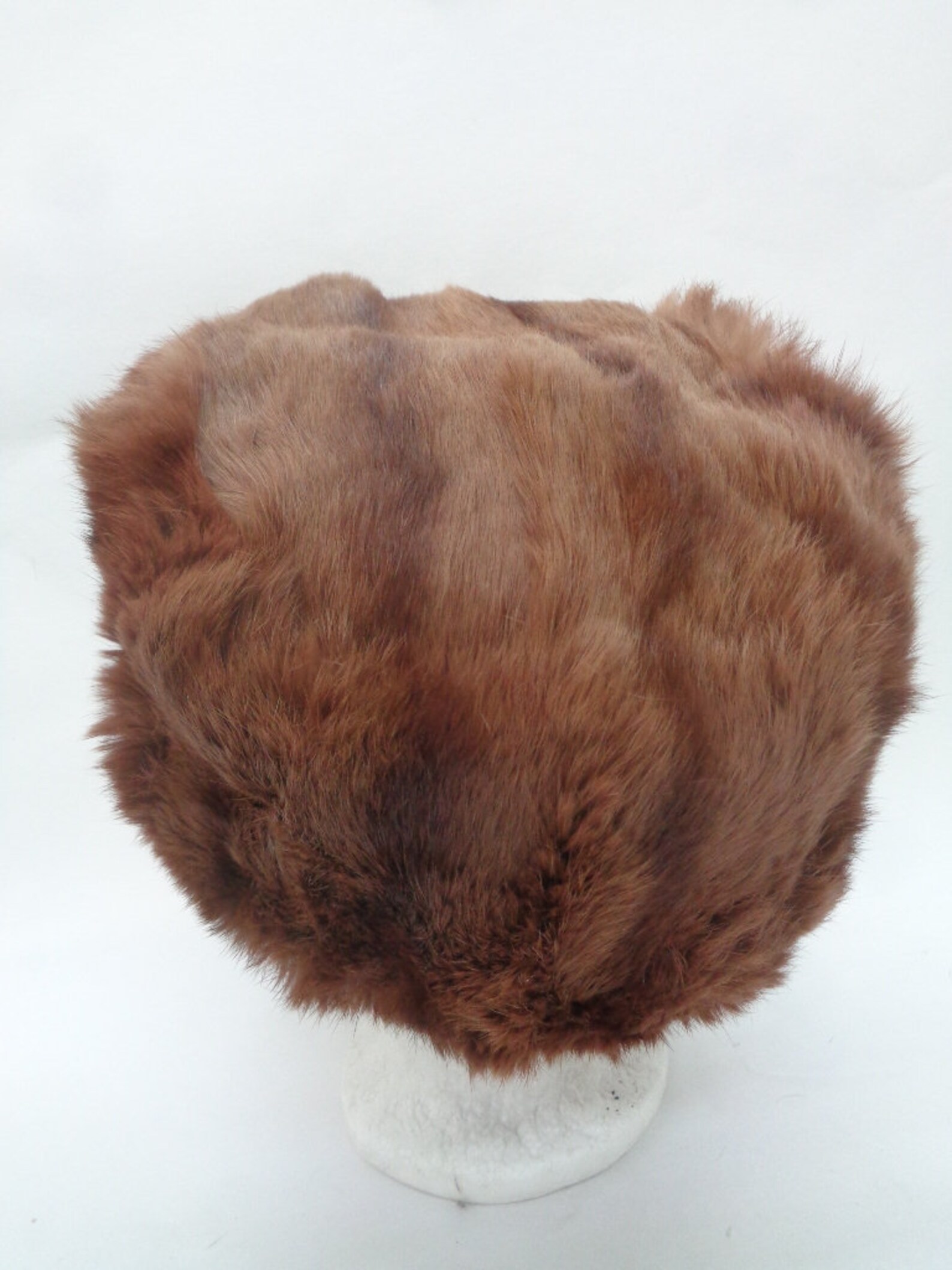 Excellent Brown Muskrat Fur Hat Cap Women Woman Size All - Etsy UK