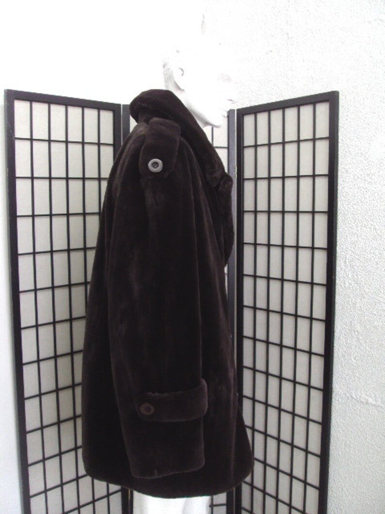 Brand New Brown Sheared Beaver Fur Jacket Half Coat for Men - Etsy