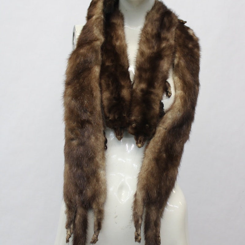 Mink Pelt Stole - Etsy