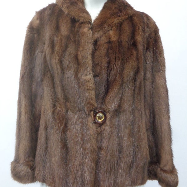 Muskrat Fur Coat - Etsy