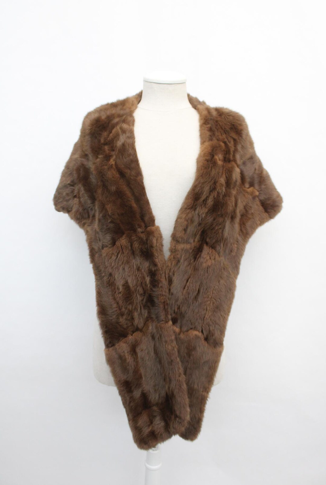 Excellent Squirrel Fur Stole Shawl Wrap Women Woman Size 15" X 70" - Etsy