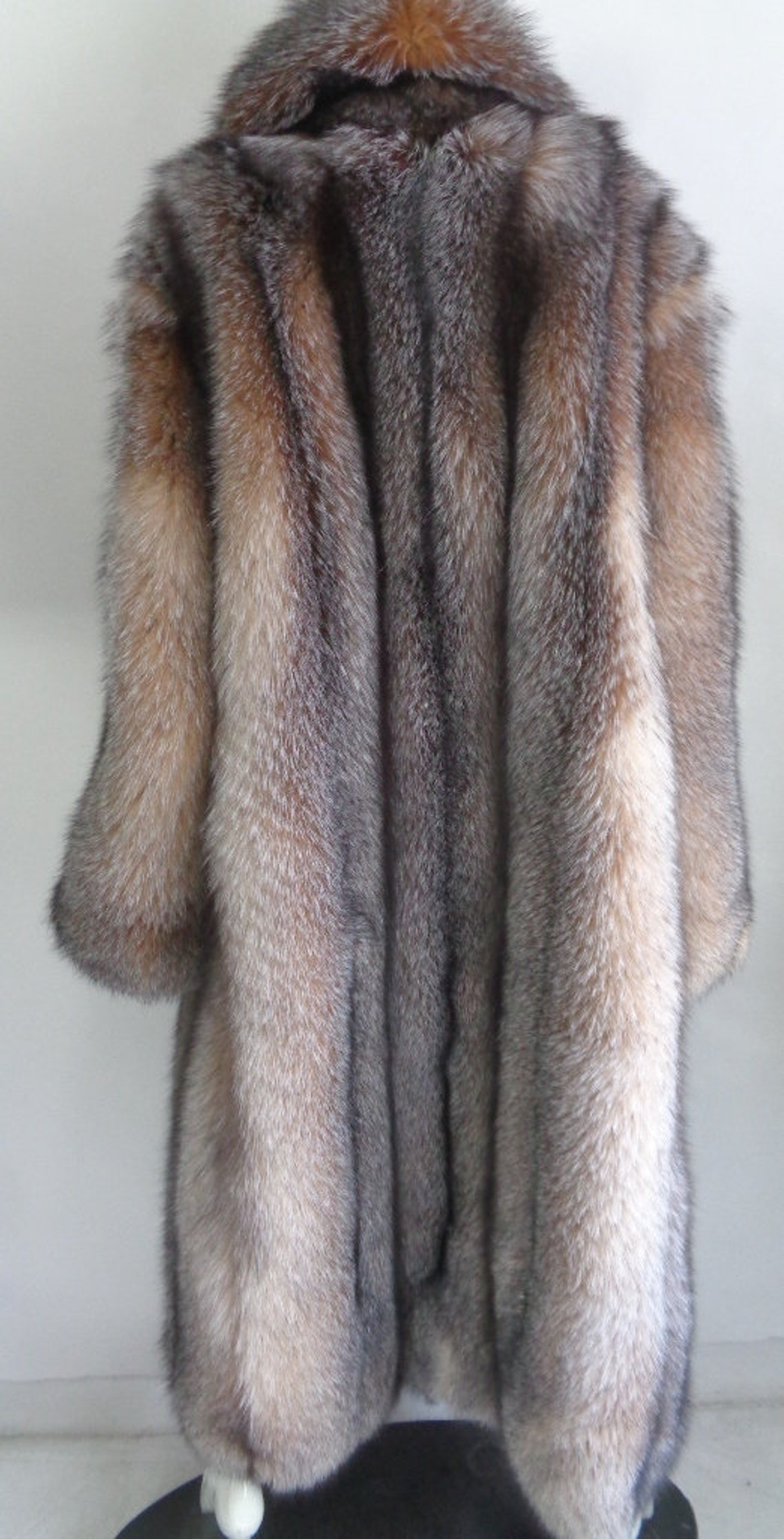 Brand New Crystal Fox Fur Coat Jacket Women Woman Size All - Etsy