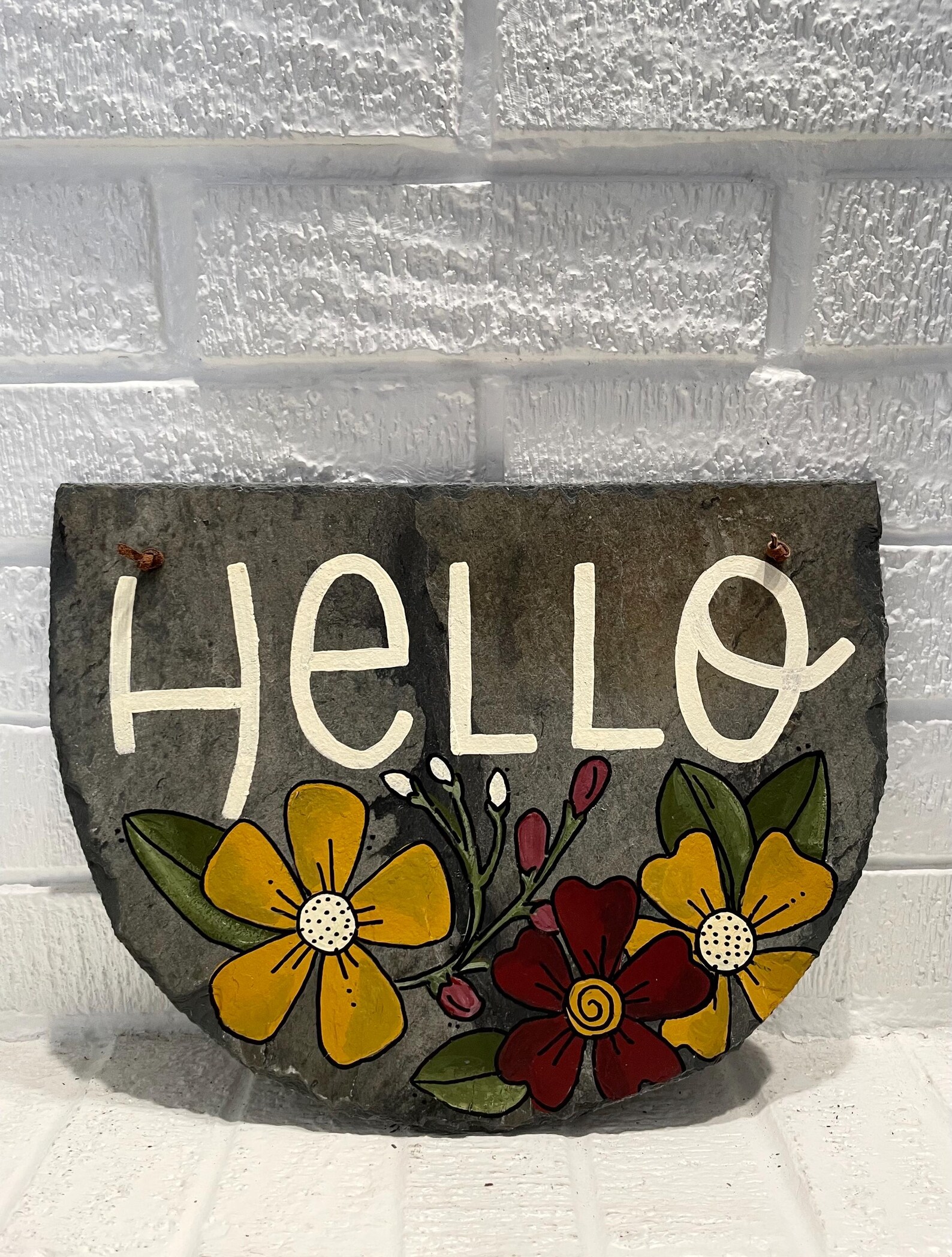 Hand-painted, Cozy Welcome, House Sign, Home Decor - Etsy