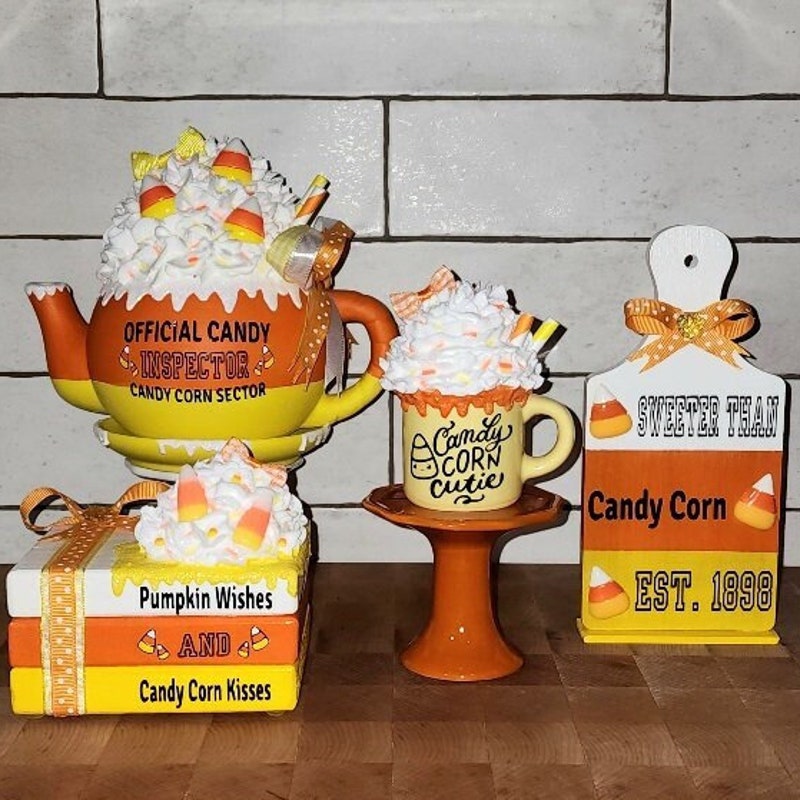 Candy Corn Decor - Etsy