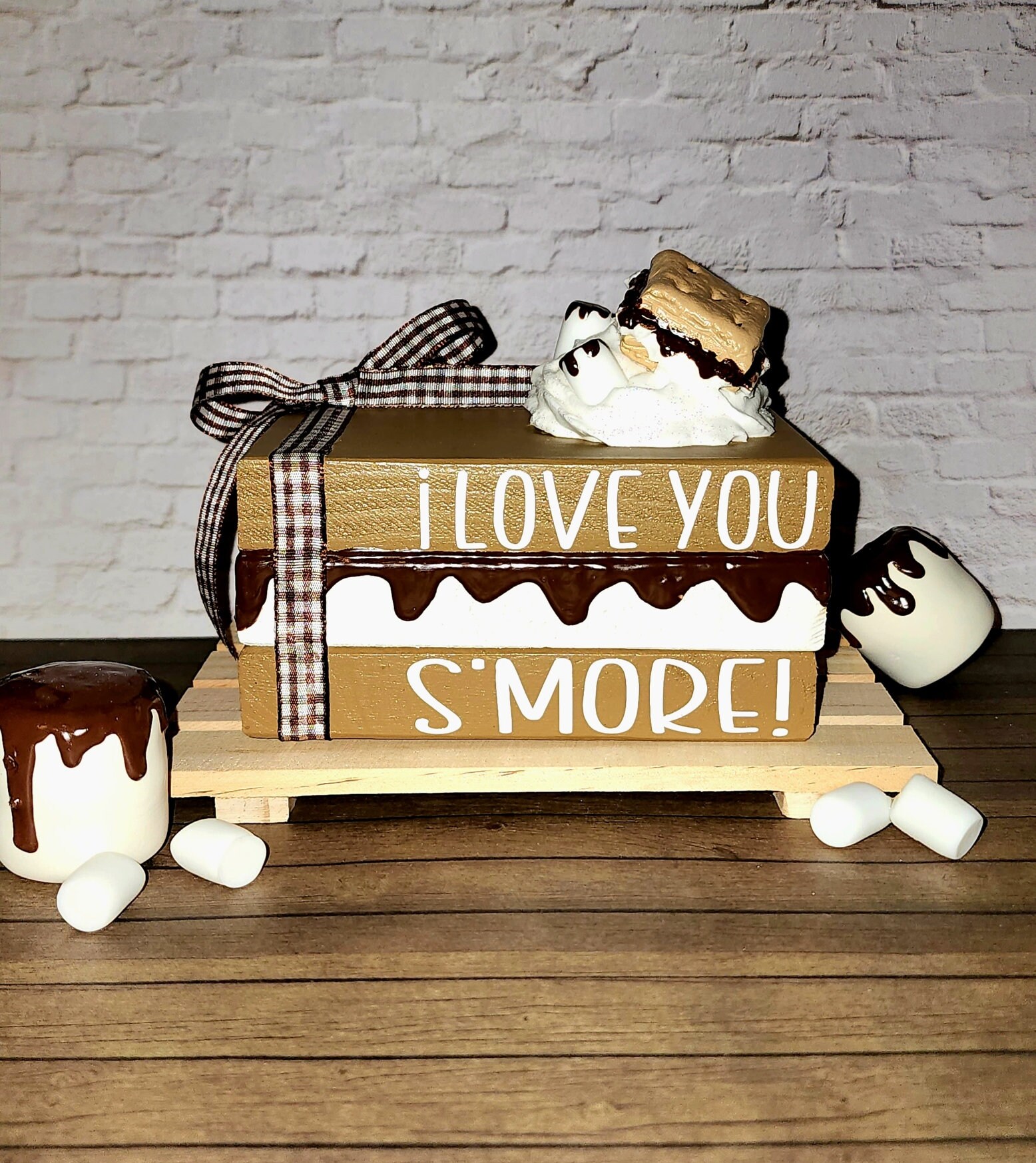 S'more Bookstack, S'mores, Bookstack, Christmas, Gift, Holiday ...