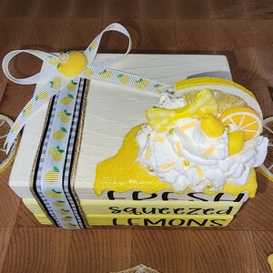 Lemon Themed Set, Easy Peasy, Lemon Squeezy, Lemon Decor, Lemonade ...