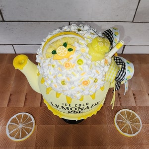 Lemon Themed Set, Easy Peasy, Lemon Squeezy, Lemon Decor, Lemonade ...