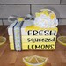 Lemon Themed Set Easy Peasy Lemon Squeezy Lemon Decor - Etsy