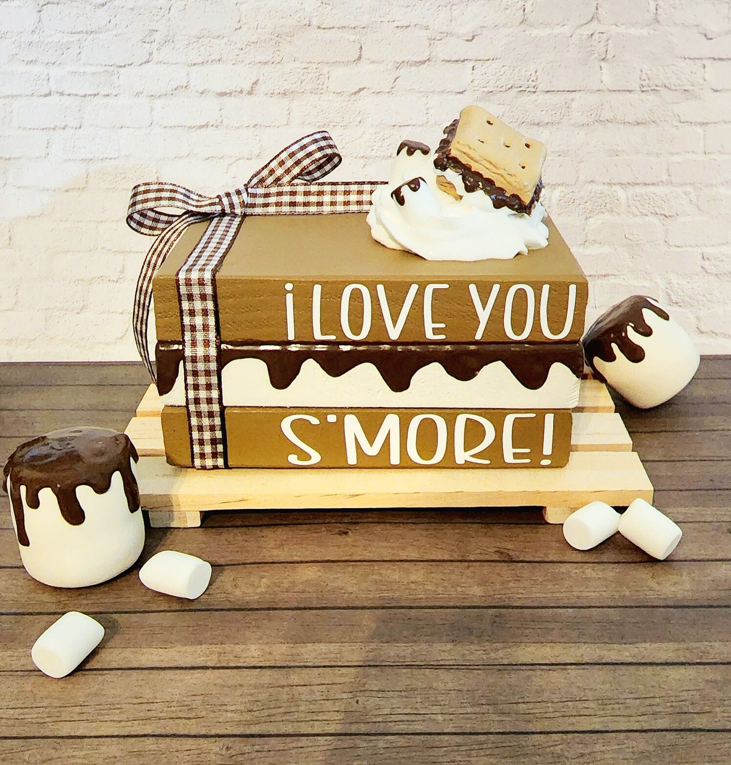 S'more Bookstack, S'mores, Bookstack, Christmas, Gift, Holiday ...