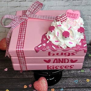 Hugs and Kisses Mini Bookstack, Valentines Day, Valentine's Bookstack ...