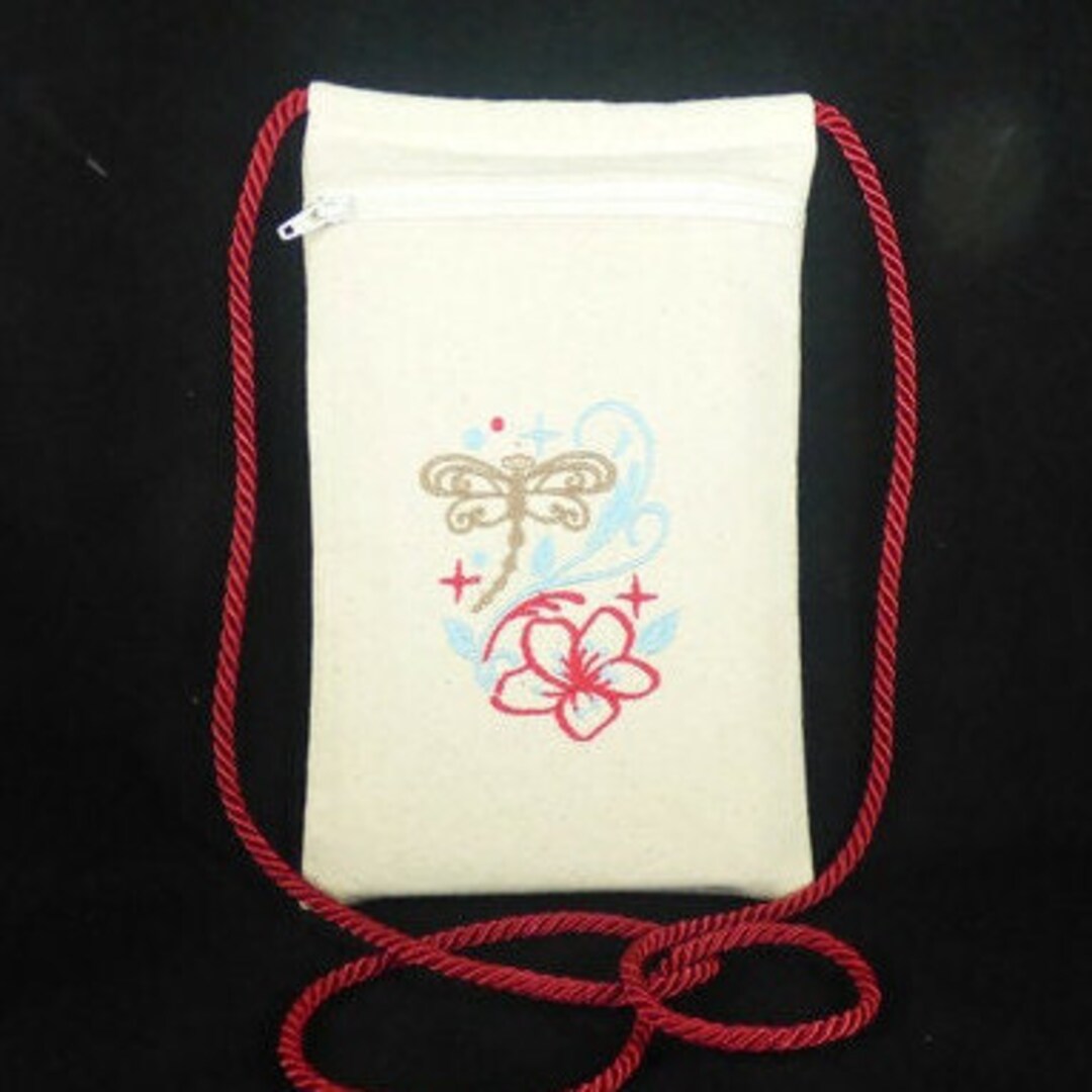 Dragonfly Canvas Crossbody Bag - Etsy