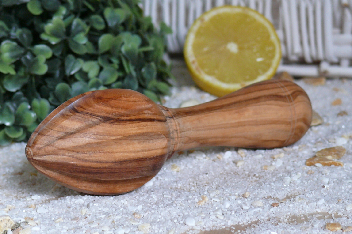 Lemon Squeezer Made From Olive Wood - Etsy