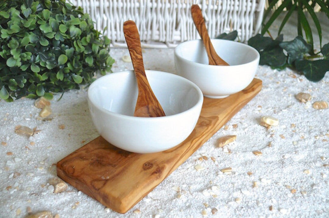 Dip Bowl Set KLASSIK 85 Cm / 3.3 Inches Included 2 Spoons - Etsy