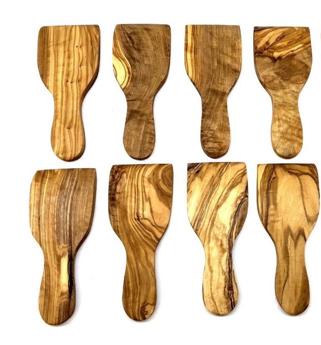 8 Raclette Scrapers Made of Olive Wood - Etsy