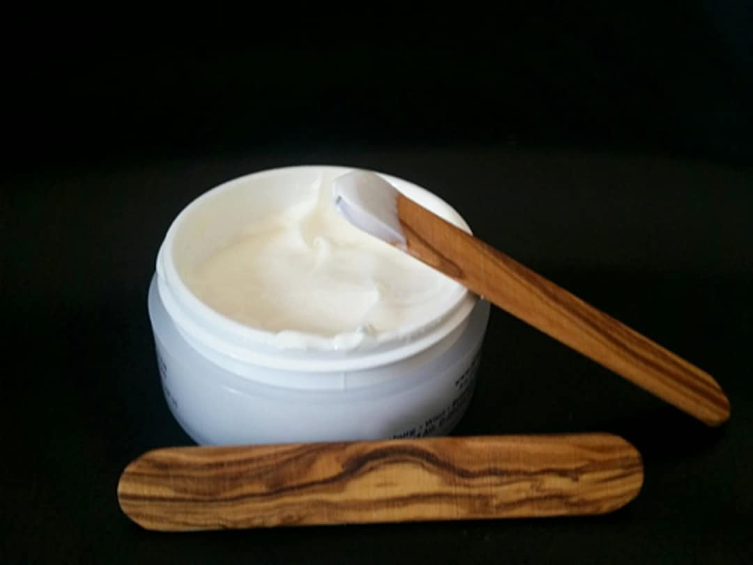 6x Cream Spatulas Made of Olive Wood, Approx. 8 Cm 3.1 Inches - Etsy
