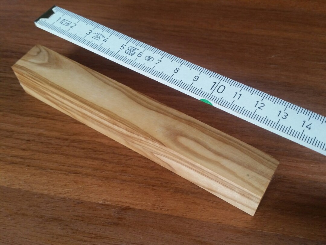 Olive Wood Scantling (2 X 2 X 12 Cm) for Pens, DIY, Raw Wood - Etsy