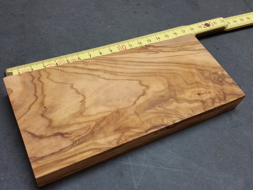 Olive Wood (approx. 17 X 8 X 1.5 Cm) for Turning Small Bowls Etc. DIY ...