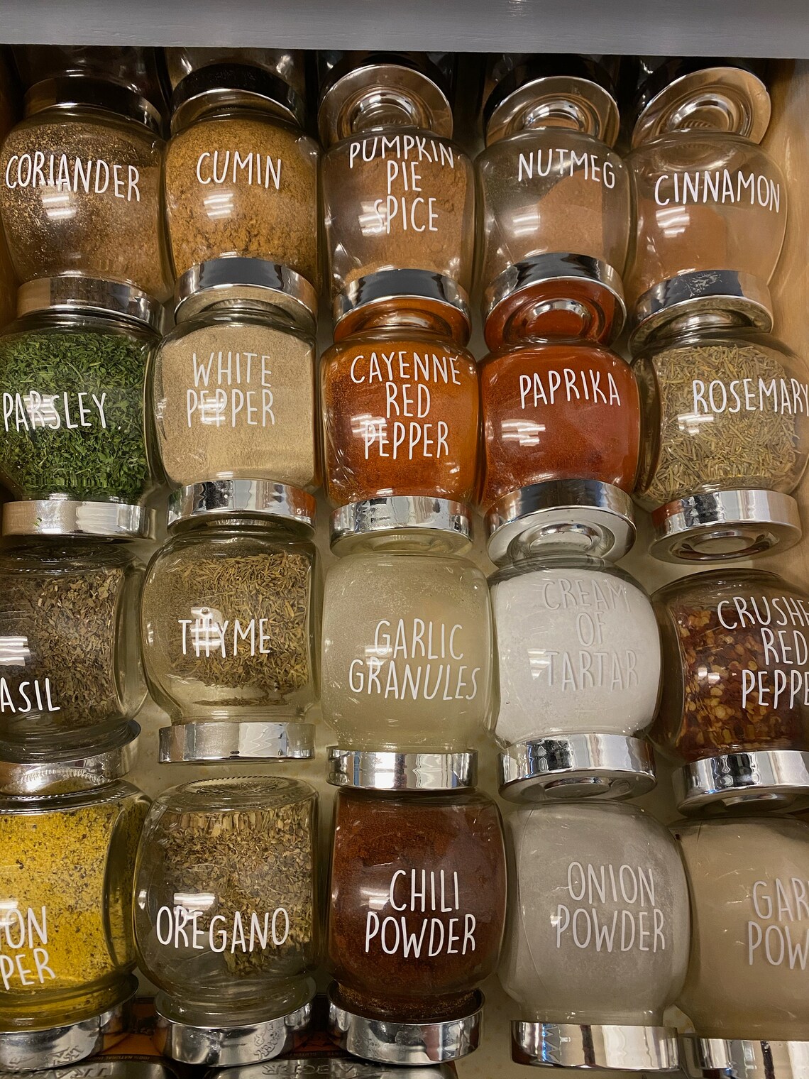 Custom Spice Jar Labels - Etsy