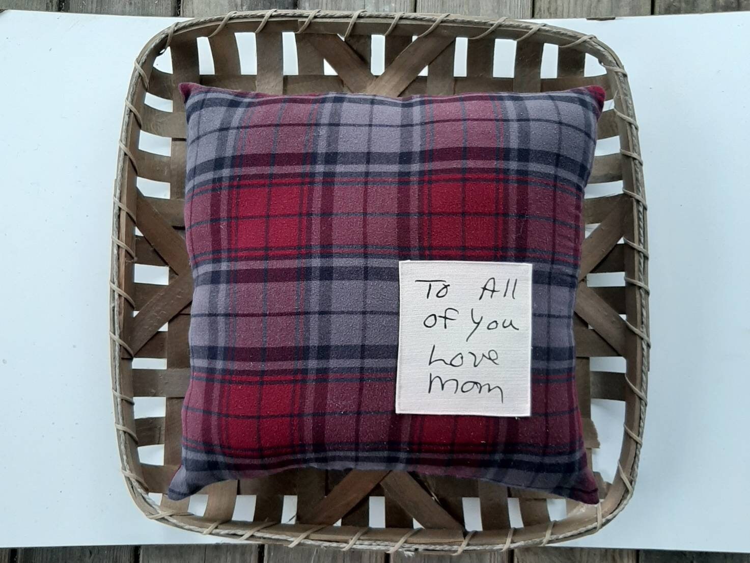 Memory Shirt Pillow With Loved Ones Handwriting Remembrance - Etsy