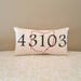 Zip Code Pillow New Home Housewarming Gift Graduation, New Home ...