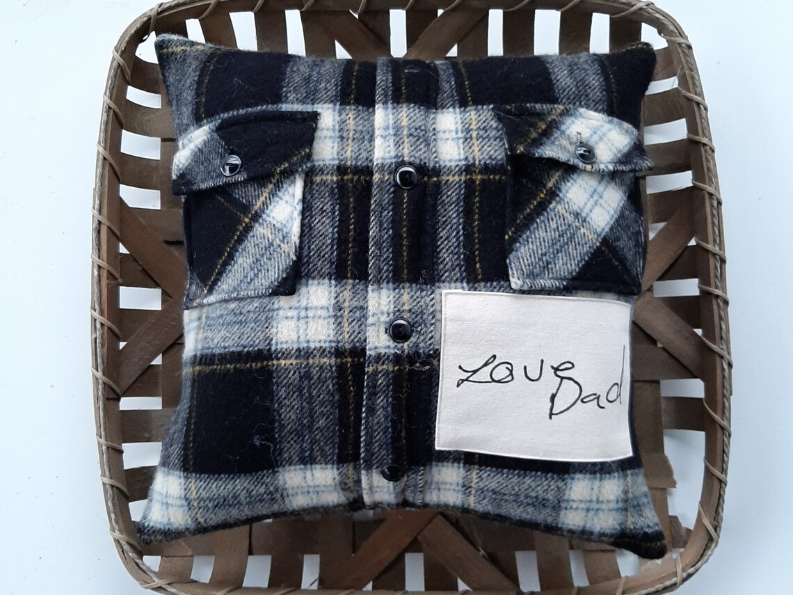 Memory Shirt Pillow With Loved Ones Handwriting Remembrance - Etsy