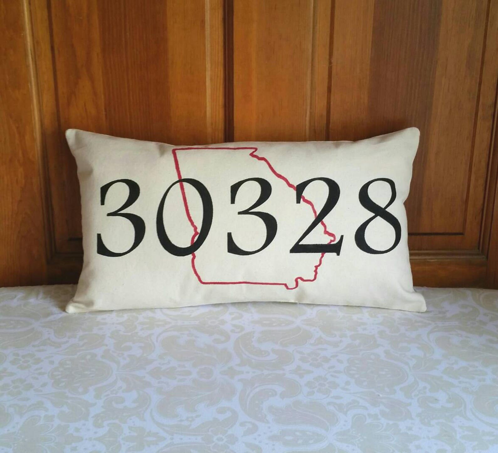 Zip Code Pillow New Home Housewarming Gift Graduation, New Home ...