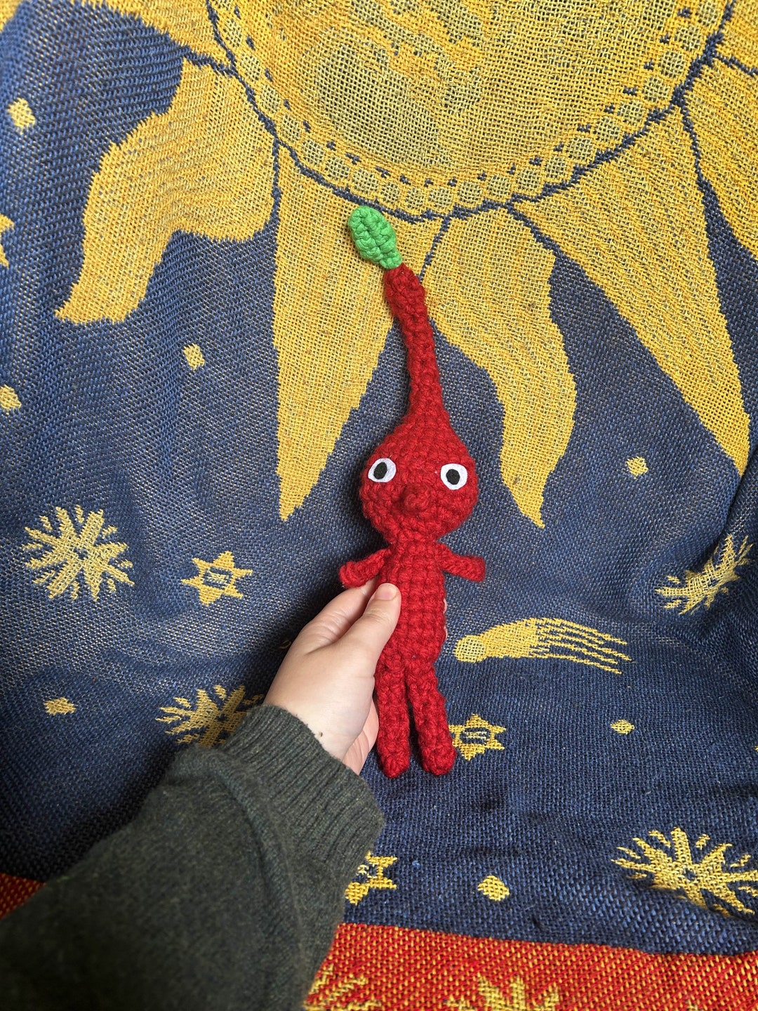 Red Pikmin - Crochet Amigurumi - Etsy