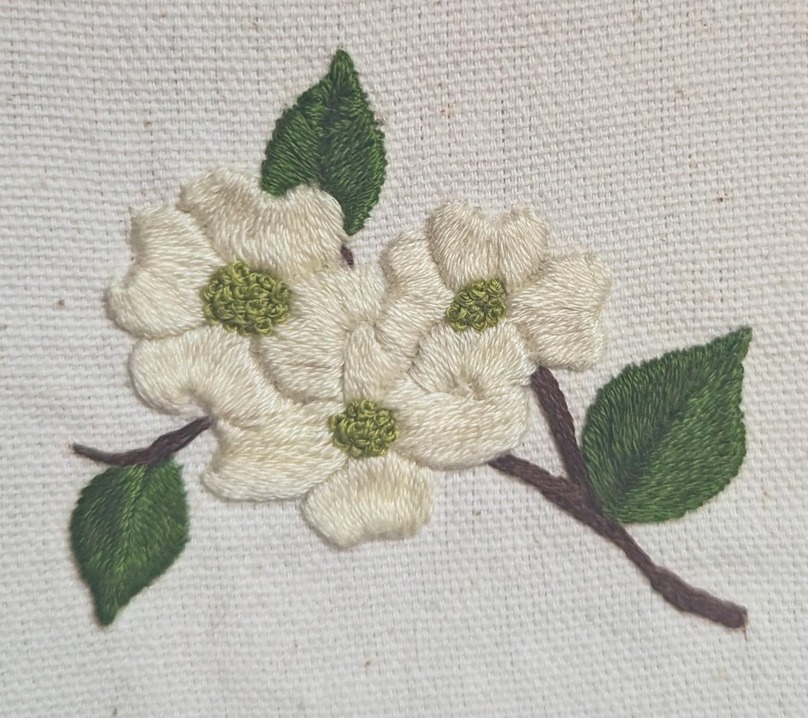 Pattern - North Carolina: Flowering Dogwood Stick and Stitch DIGITAL ...