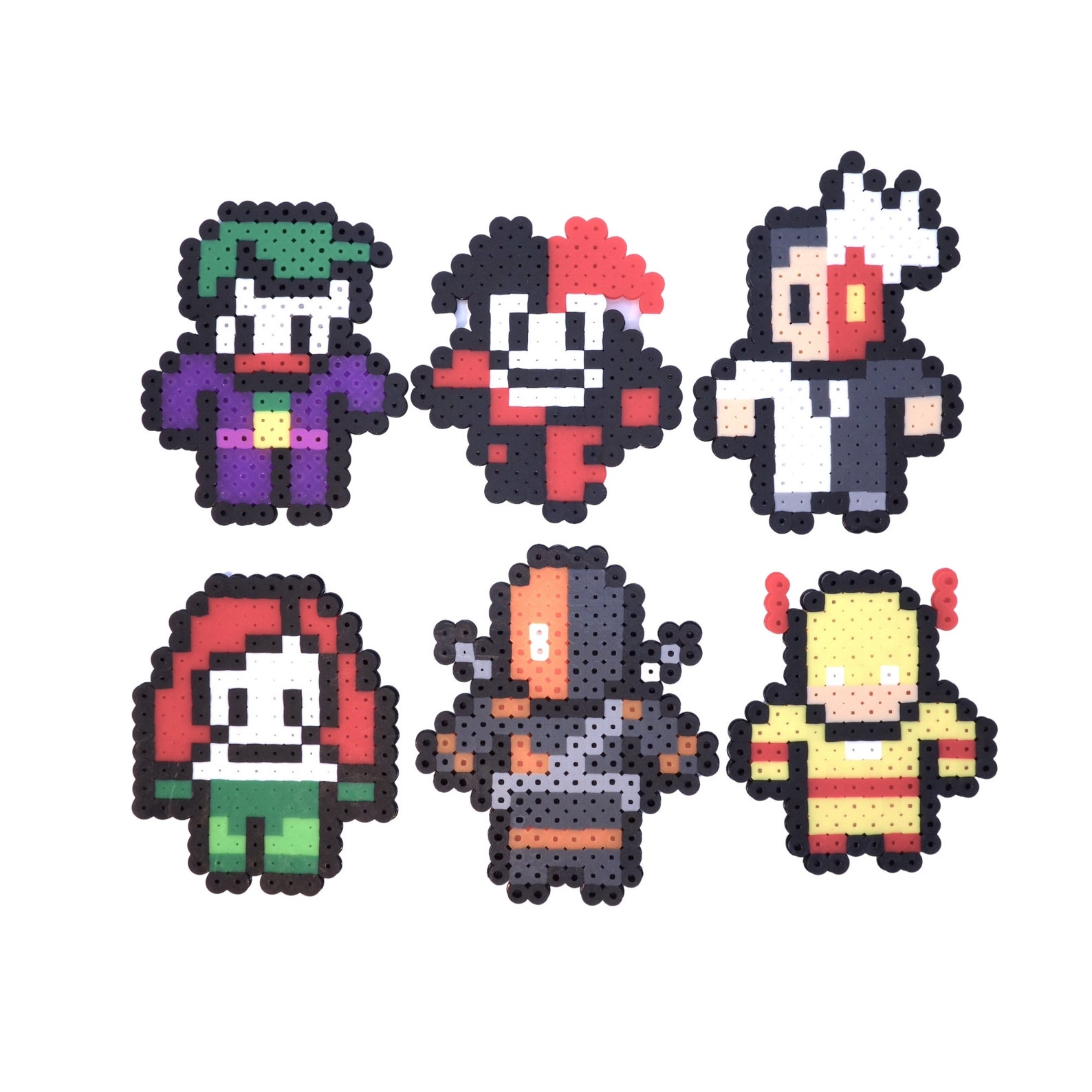 Superhero Comic Book Villains - Perler Bead Toy and Home Decor Ivy ...